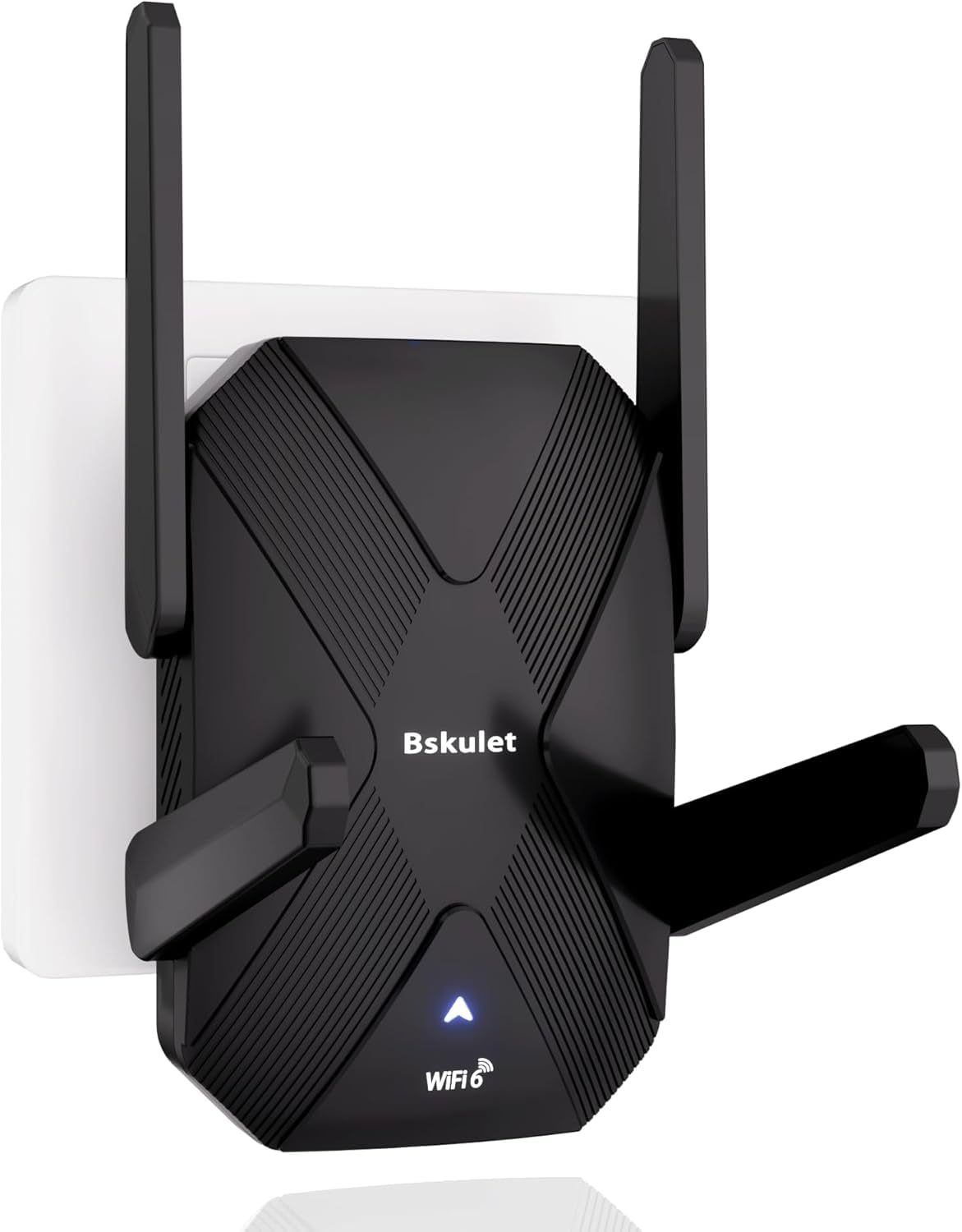 WiFi 6 Extender Signal Booster,Dual Band 5GHz & 2.4GHz WiFi Booster,Up ...