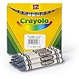 Amazon.com: Crayola Crayons in Gray, Bulk Crayons, 12 Count (5208361052 ...
