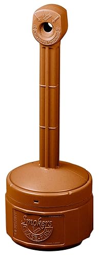 Justrite, Personal Smoker’s Cease-Fire Outdoor Ashtray, Polyethylene ...