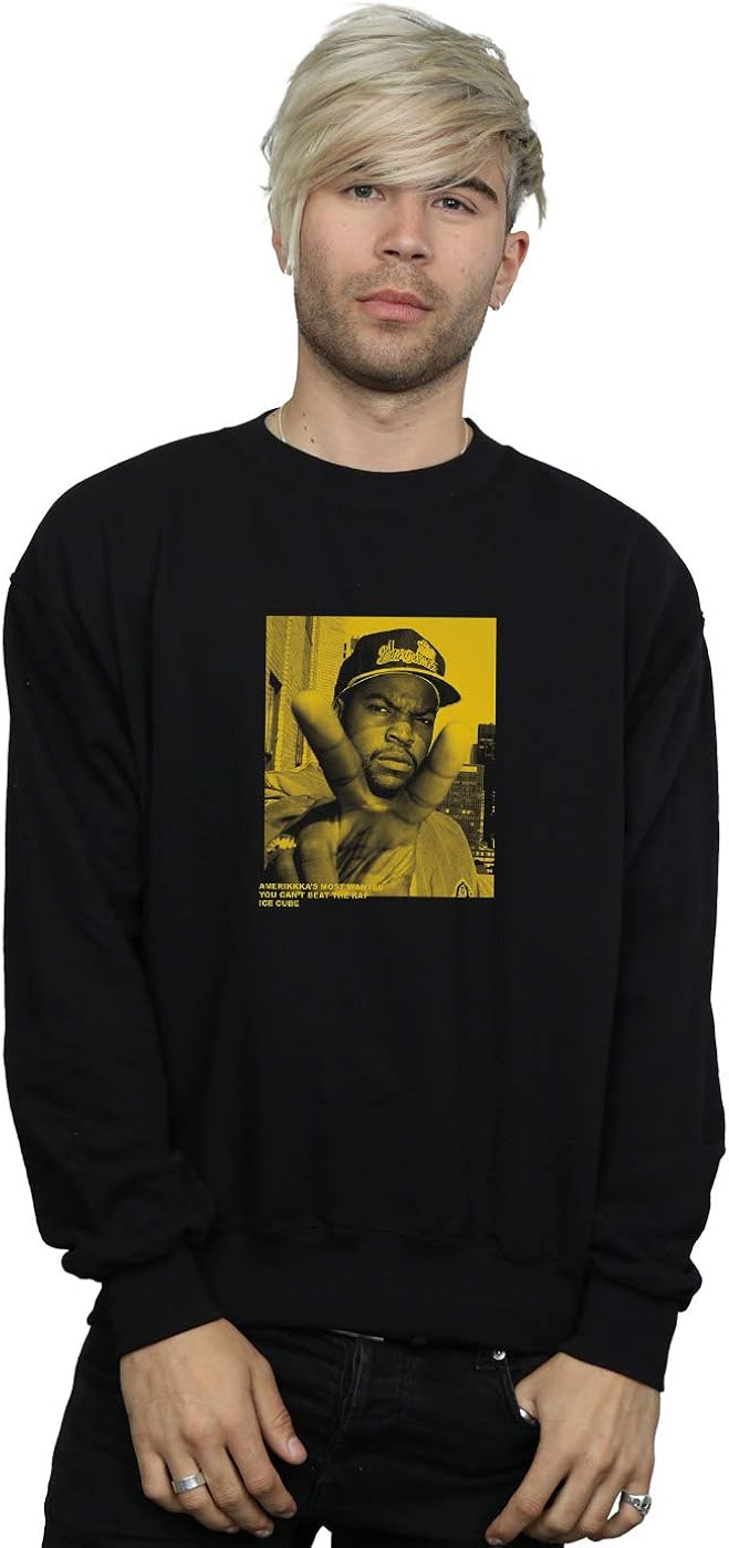 Absolute Cult Ice Cube Hombre Peace Sign Neon Camisa De Entrenamiento ...