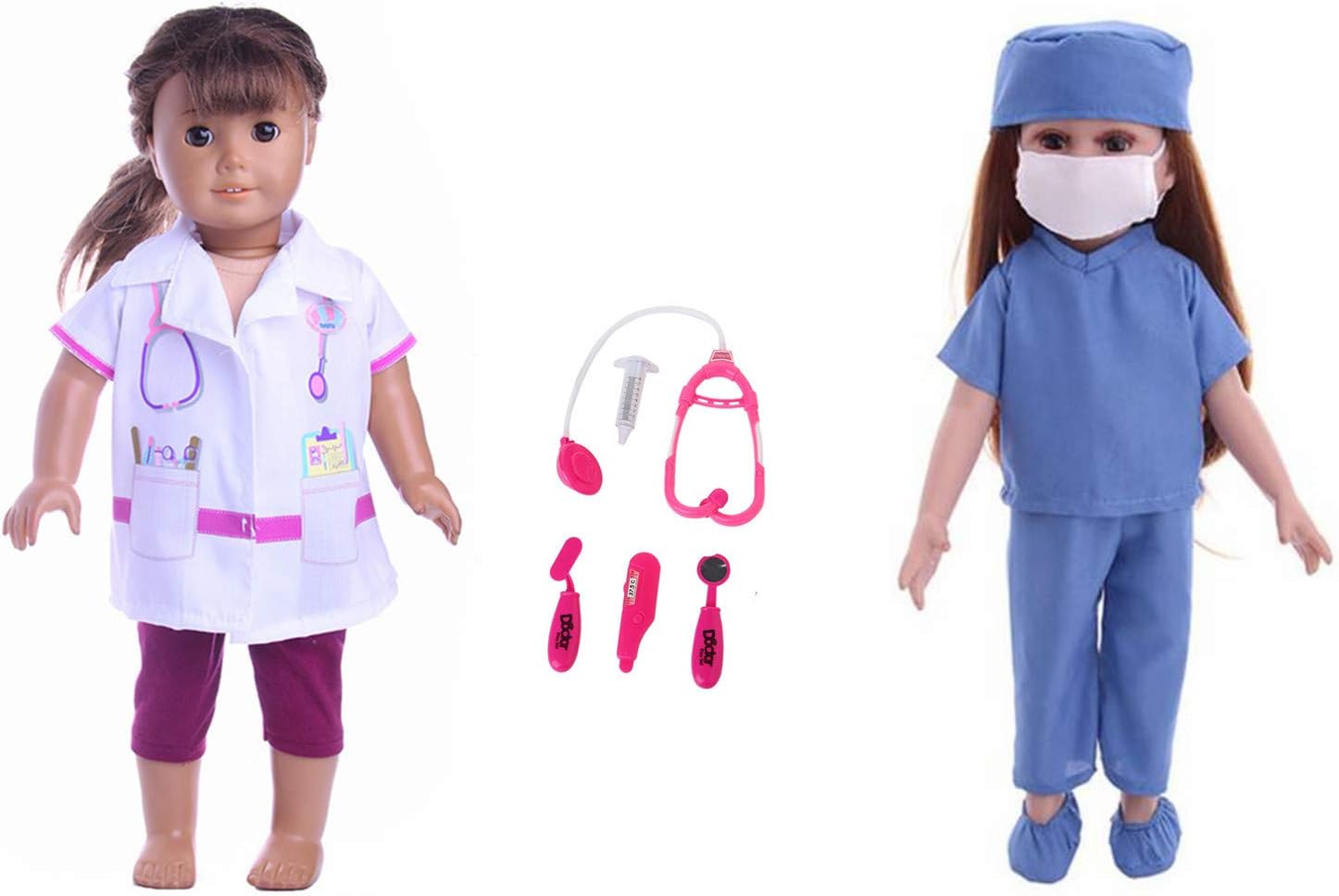 Veroda Doctors / Nurses Uniforms Set Stethoscope Hospital Medical ...