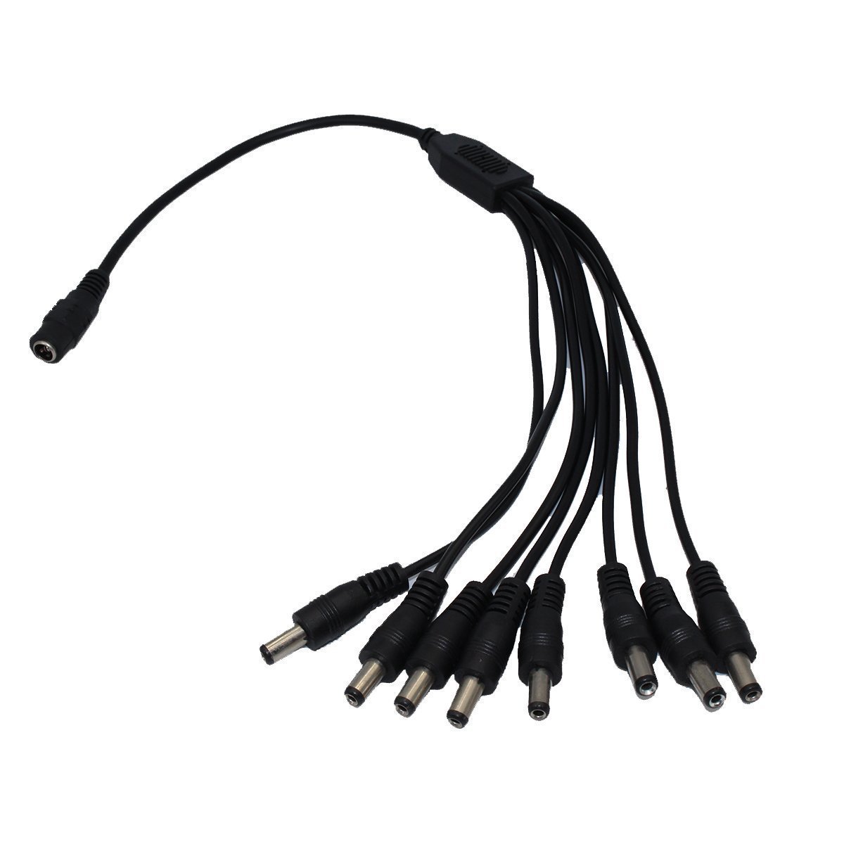 DC Power Splitter Cable, Bestga 1 Female to 8 Male: Amazon.co.uk ...