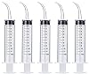 Wisdom Teeth Syringe, 5 Pack Irrigation Dental Syringes with Measure ...