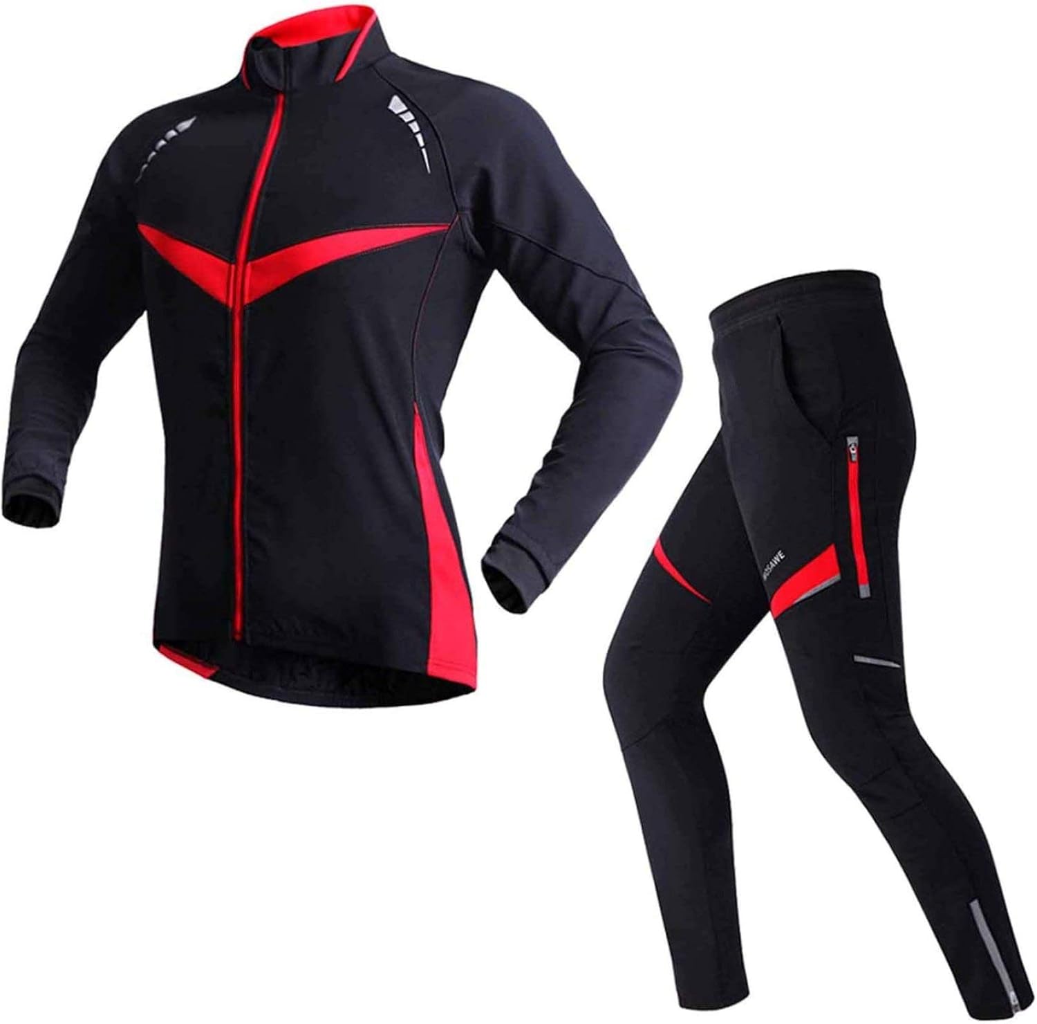 SONG Fahrradkleidung für Männer Langarmhemd Reflektierendes ...