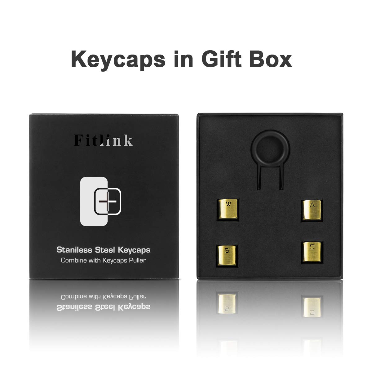 Mua FPS & MOBA Gaming Keycaps, Stainless Steel Metal Keycaps with Key ...