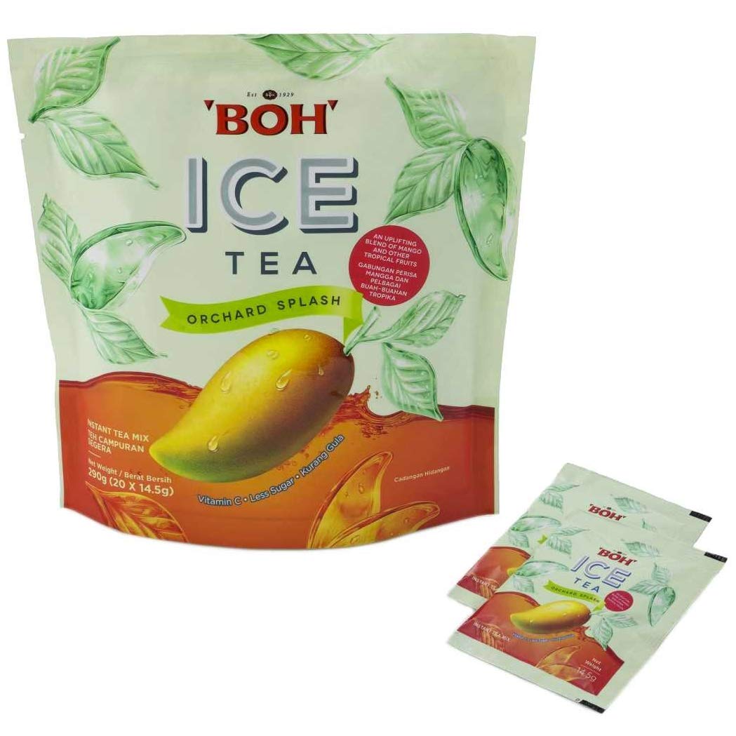 BOH Ice Tea "Orchard Splash", 20 sachets at 14,5 g: Amazon.co.uk: Grocery