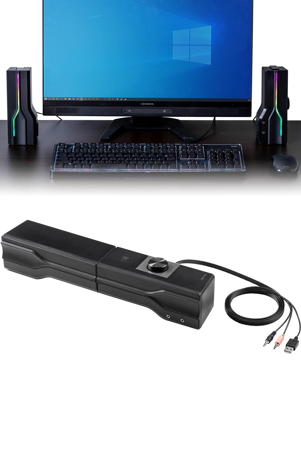 Mua Sanwa Direct 400-SP101 PC Speaker Gaming Speaker Bluetooth Wired ...