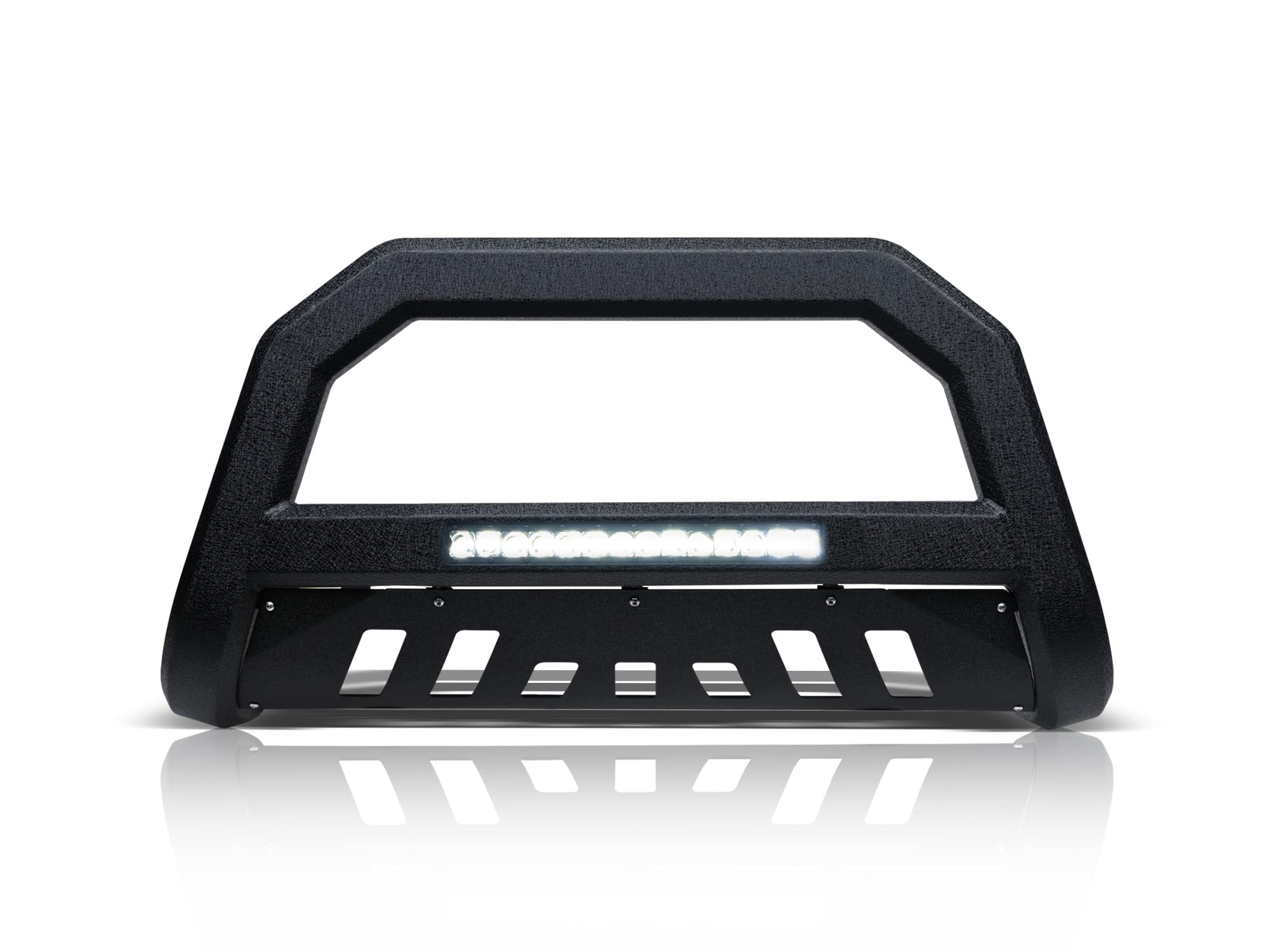 Armordillo 7180635 AR Series Aluminum Bull Bar Bumper Guard with LED ...