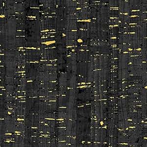 Amazon.com: Windham Fabrics Uncorked Black Metallic Gold Fabric By The Yard