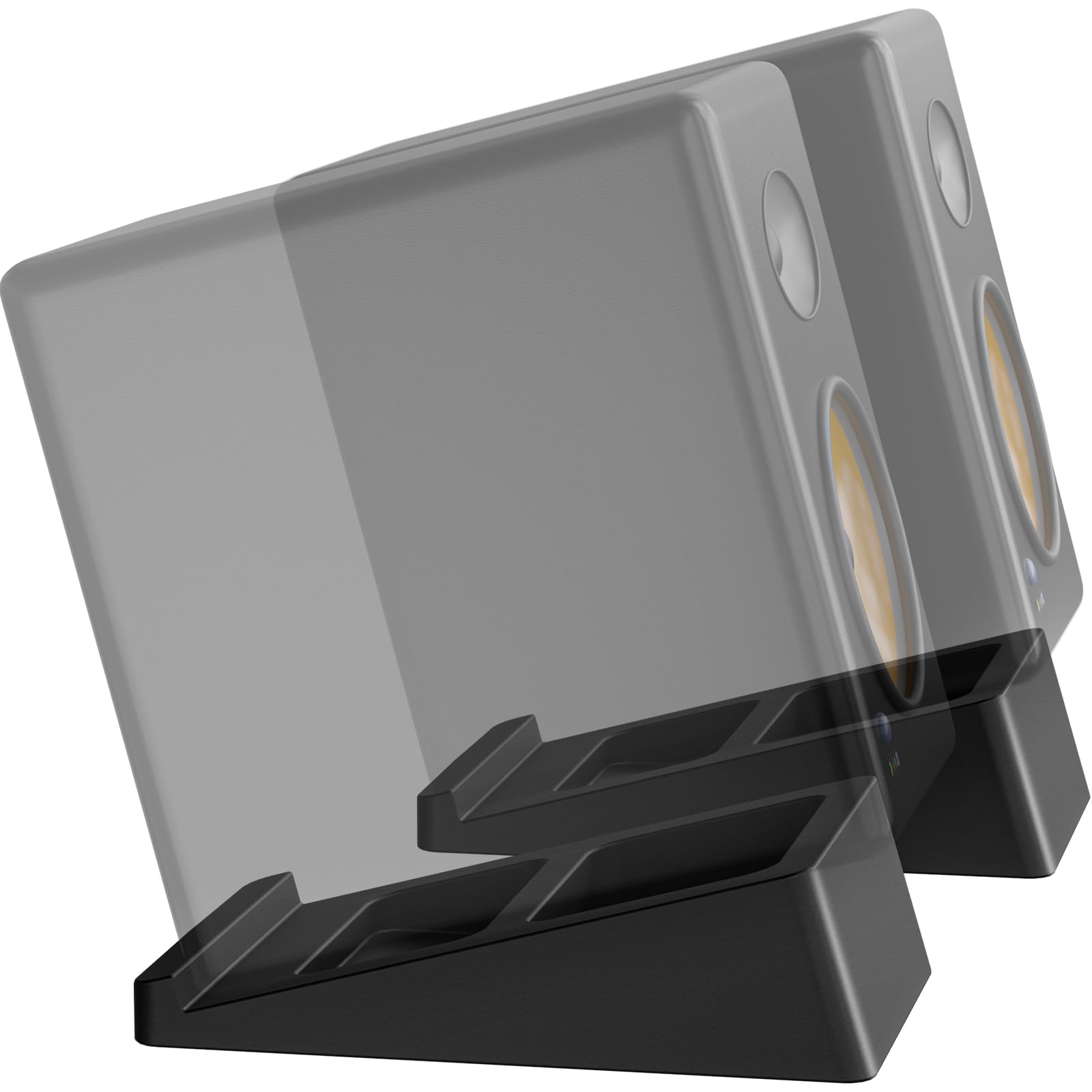 Mua WALI Desktop Speaker Stand Riser, Desk Studio Speaker Wedge with 15 ...