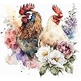 Amazon.com: PFFNGPEN Diamond Art Painting Kits for Adults,DIY Chicken ...
