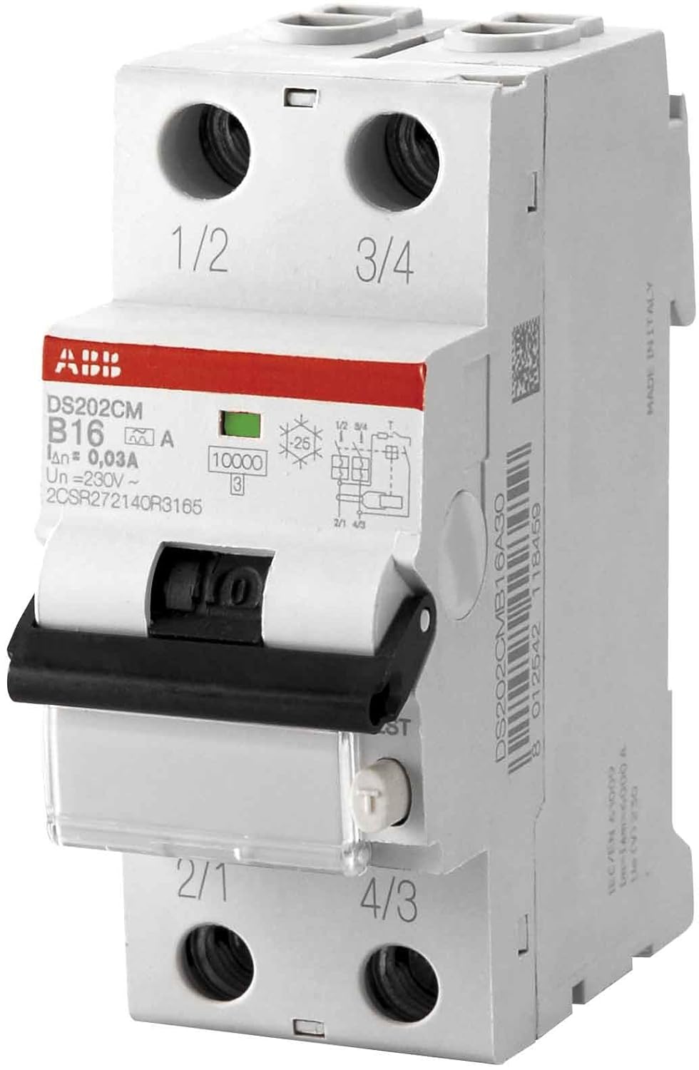 ABB C16 0.03Amp RCD: Amazon.co.uk: Electronics