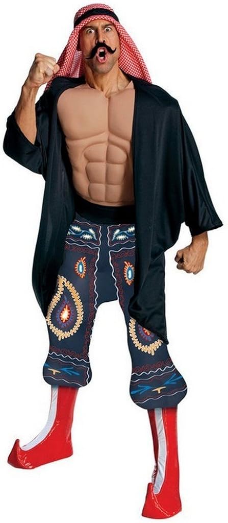 Amazon.com: The Iron Sheik Costume - X-Large - Chest Size 44-46: Clothing