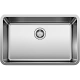 BLANCO, Stainless Steel 441024 STELLAR Super Single Undermount Kitchen ...