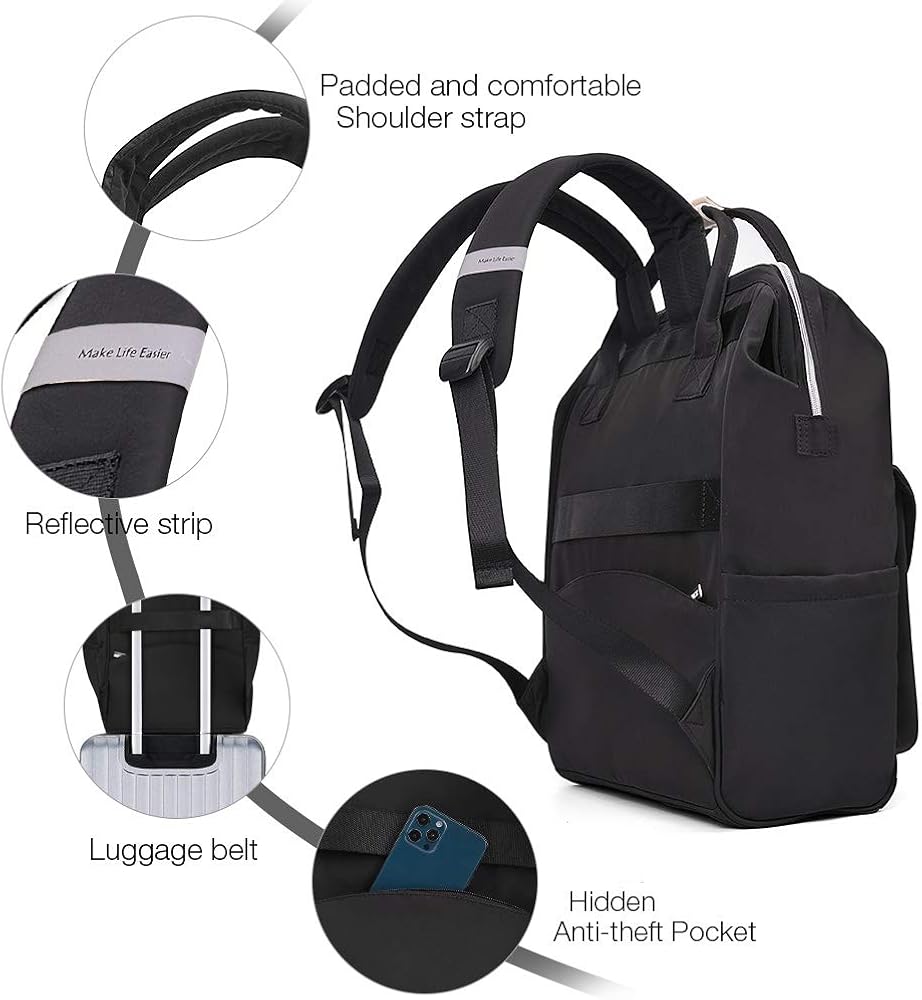 Lekesky Laptop Backpack 15.6 inch School Rucksack – BigaMart