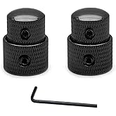 Amazon.com: harpfeas 2PCS Guitar Dual Concentric Stacked Control Knobs ...
