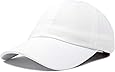 Amazon.com: Plain White Baseball Cap Low Crown Hat: Sports & Outdoors