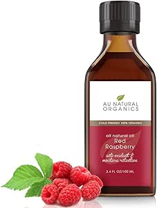 Amazon.com: Au Natural Organics Red Raspberry Seed Oil - Natural Face ...