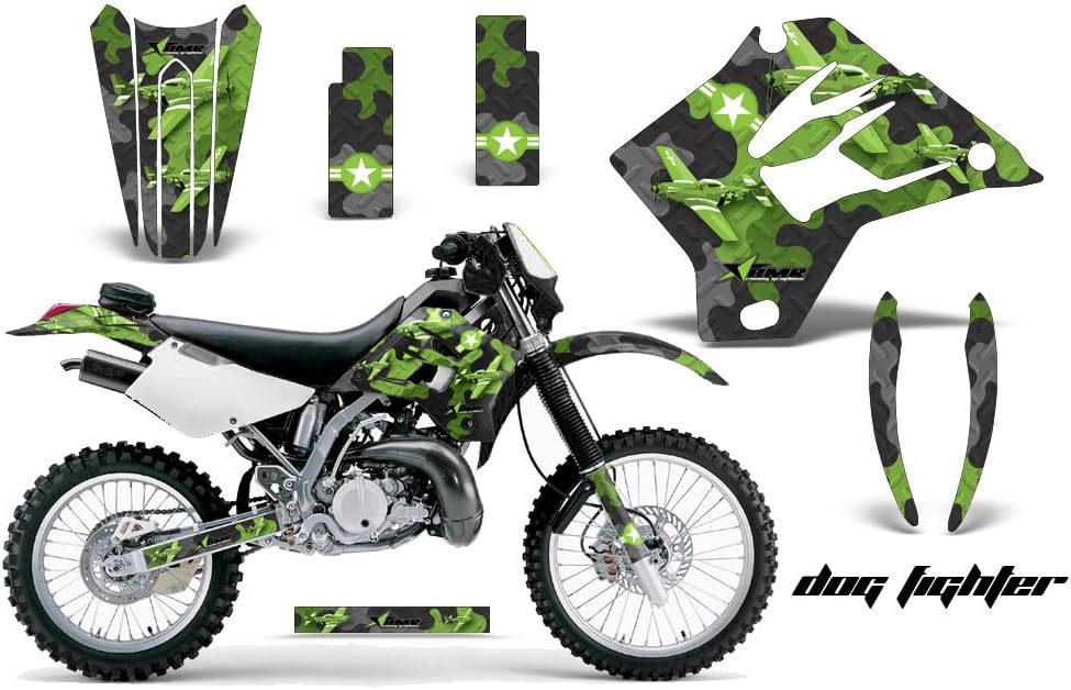 Amazon.com: Kawasaki KDX200 1995-2006 MX Dirt Bike Graphic Kit Sticker ...