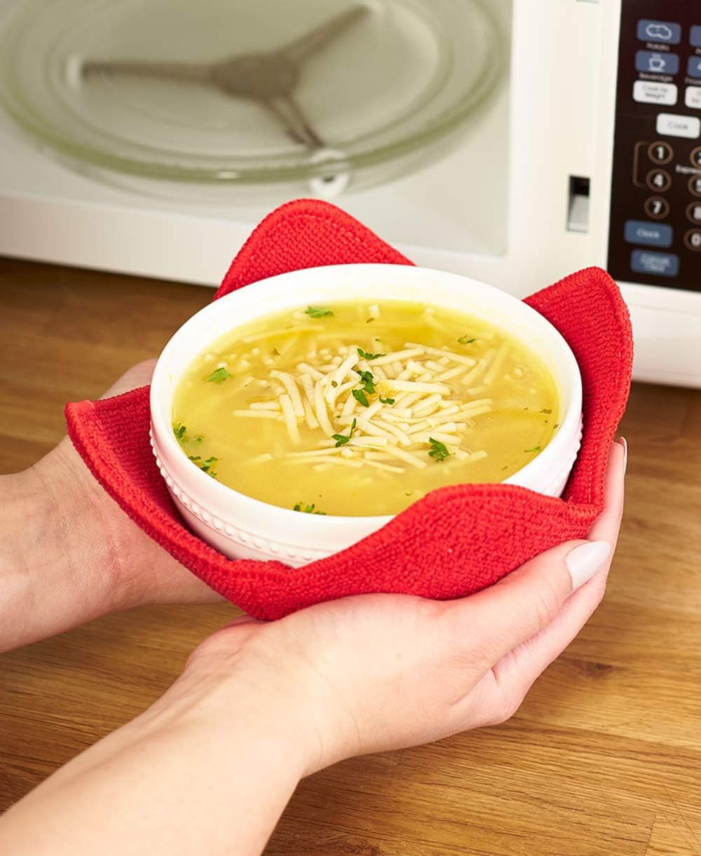 Amazon Toysdone Microwave Bowl Huggers Polyester Handle Hot 
