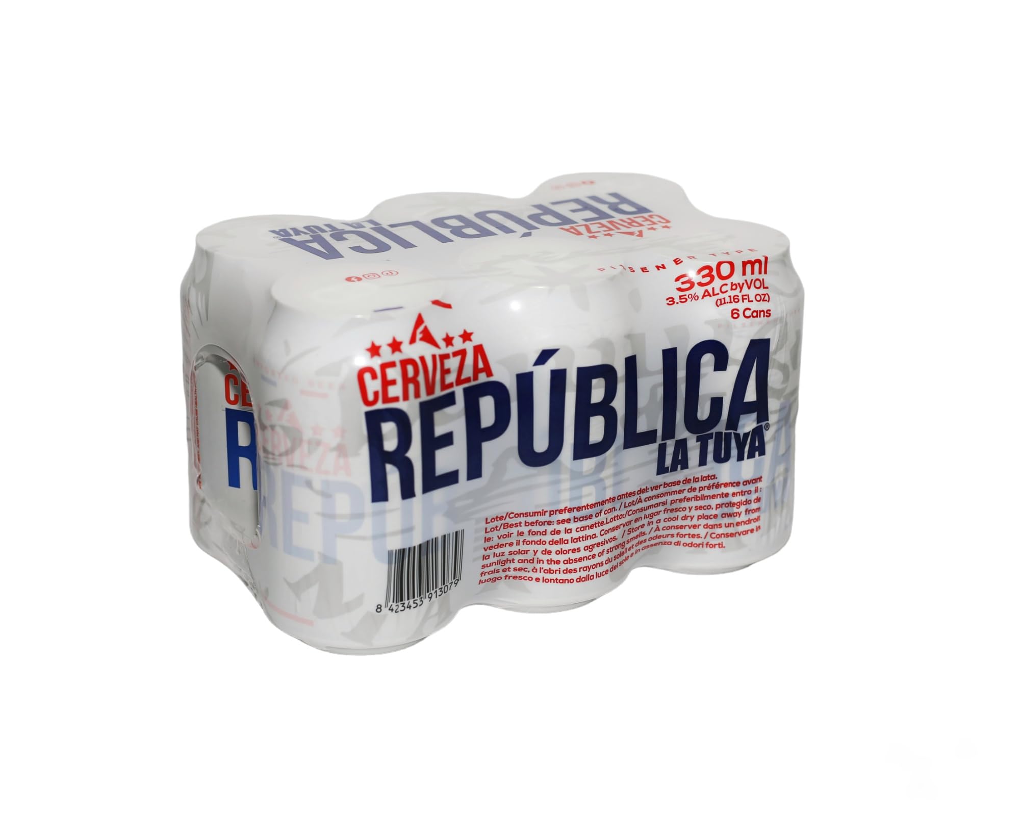 Mua Cerveza Republica La Tuya - Pilsener-type Beer, 11.16 Fl oz - 3.5% ...