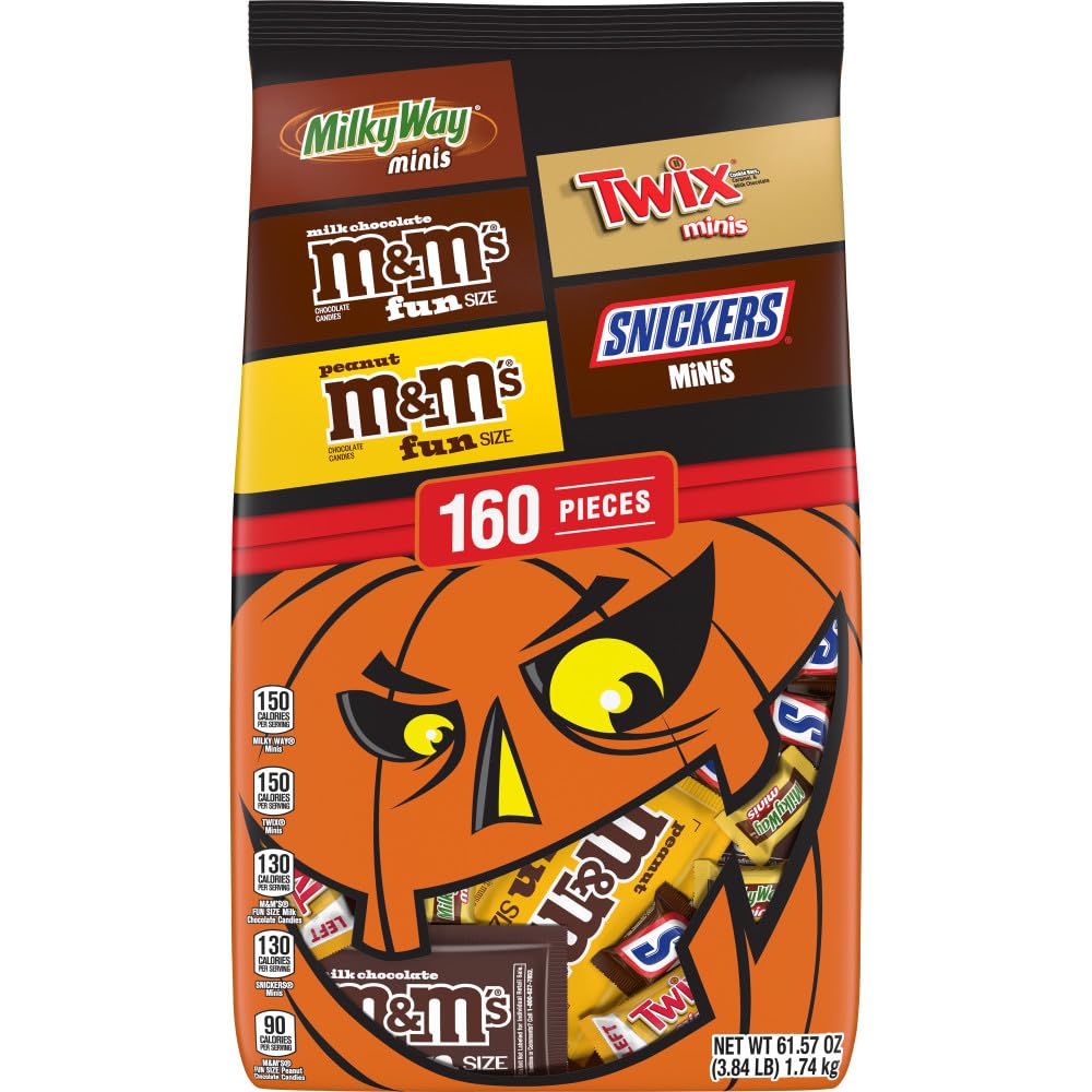 Mua M&M'S, SNICKERS, TWIX & MILKY WAY Halloween Candy, Fun Size and ...
