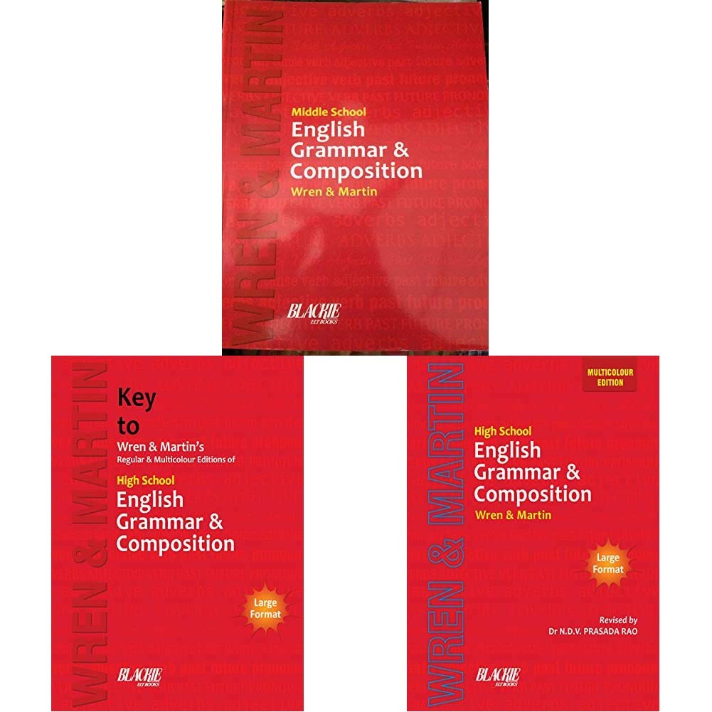 Middle School English Grammar And Composition MSEGC Key To Wren