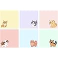Amazon.com : Dog Notepad Set Cute Sticky Notes Kawaii Sticky Notes Dog ...