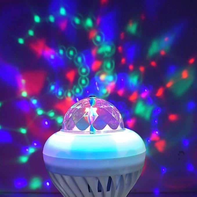 Led Rotating Disco Bulb Motorized Spinning Disco DJ Light 3 Model ...