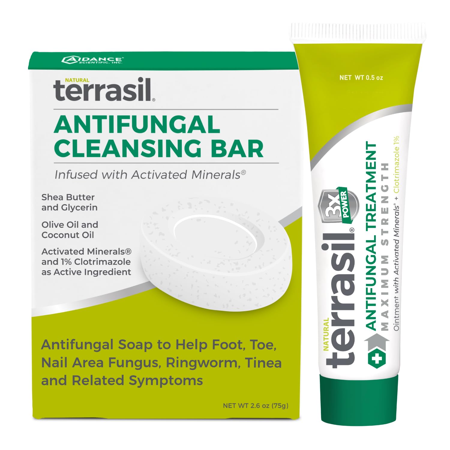 Mua terrasil Antifungal Treatment (2-Product Kit 14g Tube + 75g Soap ...