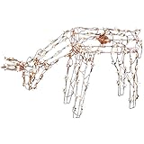 Amazon.com: 48" Animated Standing Buck Reindeer Lighted Christmas Yard ...