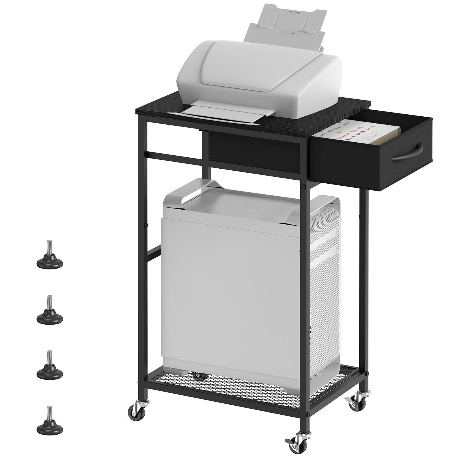 Mua 2 Tier PC Stand Black Computer Tower Stand CPU Stand with Fabric ...