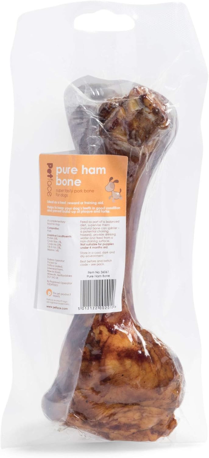 Petface Pure Ham Treat Bone (Pack of 5) – BigaMart