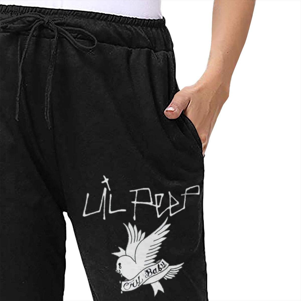 Lil Peep Cry Baby Womans Sweatpants Pants Athletic Joggers Pants ...