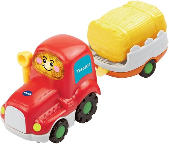 VTech Baby Toot-Toot Drivers Tractor with Trailer: Amazon.co.uk: Toys ...