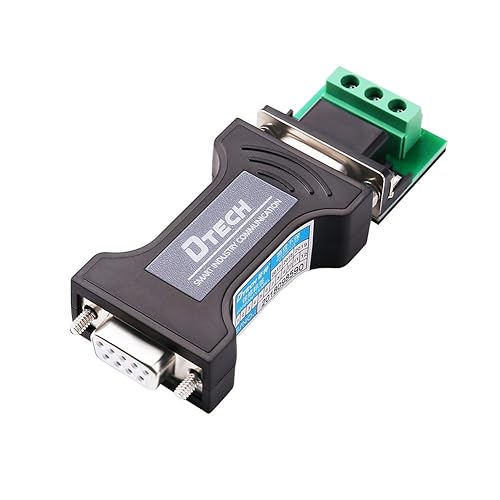 DTECH RS232 to TTL Converter 5V Serial Adapter RS-232 Female to TTL Male Port with DB9 Breakout ...