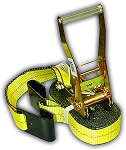Amazon.com: Everest - S1022 Premium Ratchet Tie Down 1 PK 2 IN. X 27 FT 3333 LBS. Working Load ...