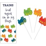 Amazon.com : Train Shaped Assorted Suckers 12ct - 12 Pieces : Suckers ...