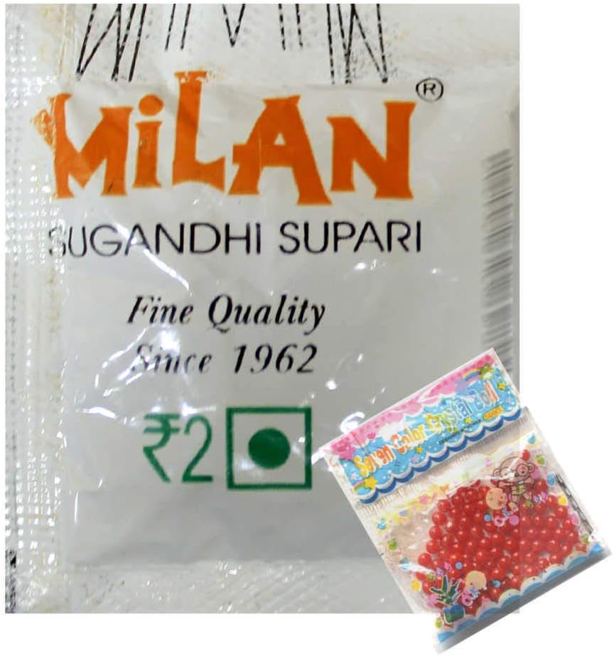 Milan Supari Mouth Freshener (25 Sachets) After Meal Breath Mints Bulk ...