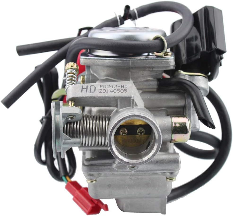 GOOFIT PD24J Carburetor with Air Filter for GY6 125cc 150cc 152QMI ...
