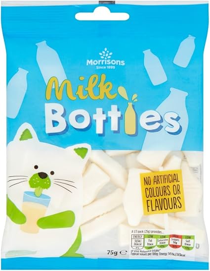 Morrisons Milk Bottles, 75g: Amazon.co.uk: Grocery