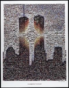 Amazon.com: 9/11 Memorial Poster. All Victims Faces. The Sun.: Prints ...