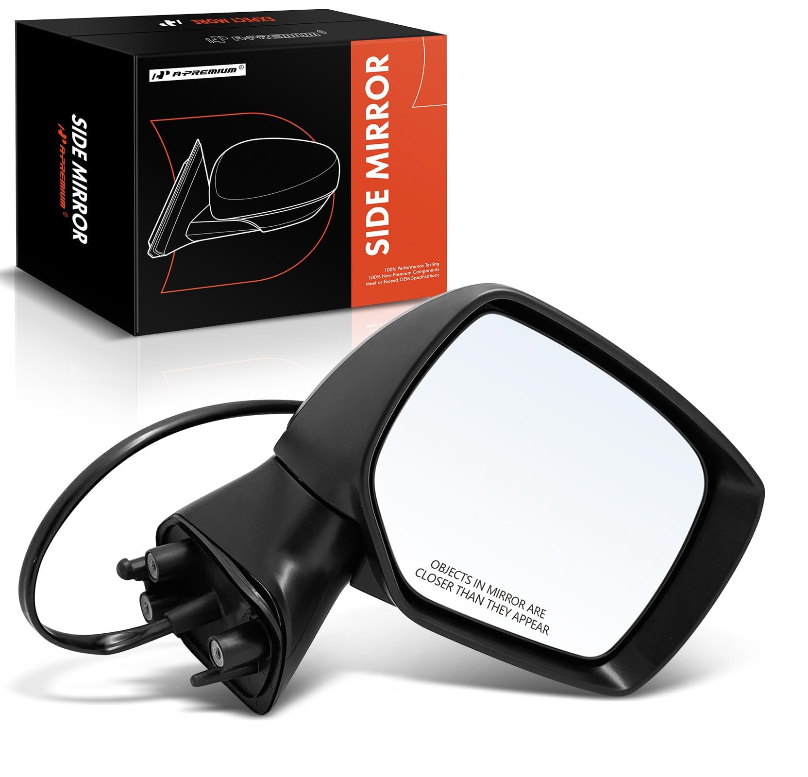 A-Premium Passenger Side Power Door Mirror - Compatible with Subaru ...