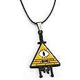 Amazon.com: EC Trading Gravity Falls Bill Cipher Metal Pendant Necklace ...