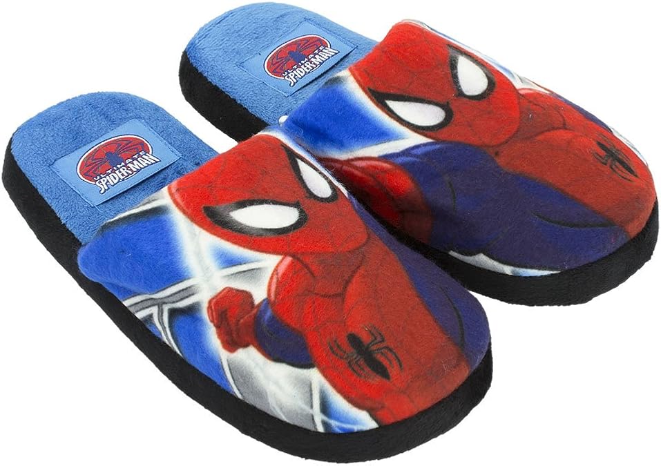 Spiderman Boys' Slippers Ultimate EU 29/30 (UK Child's 10.5-11.5) Blue ...