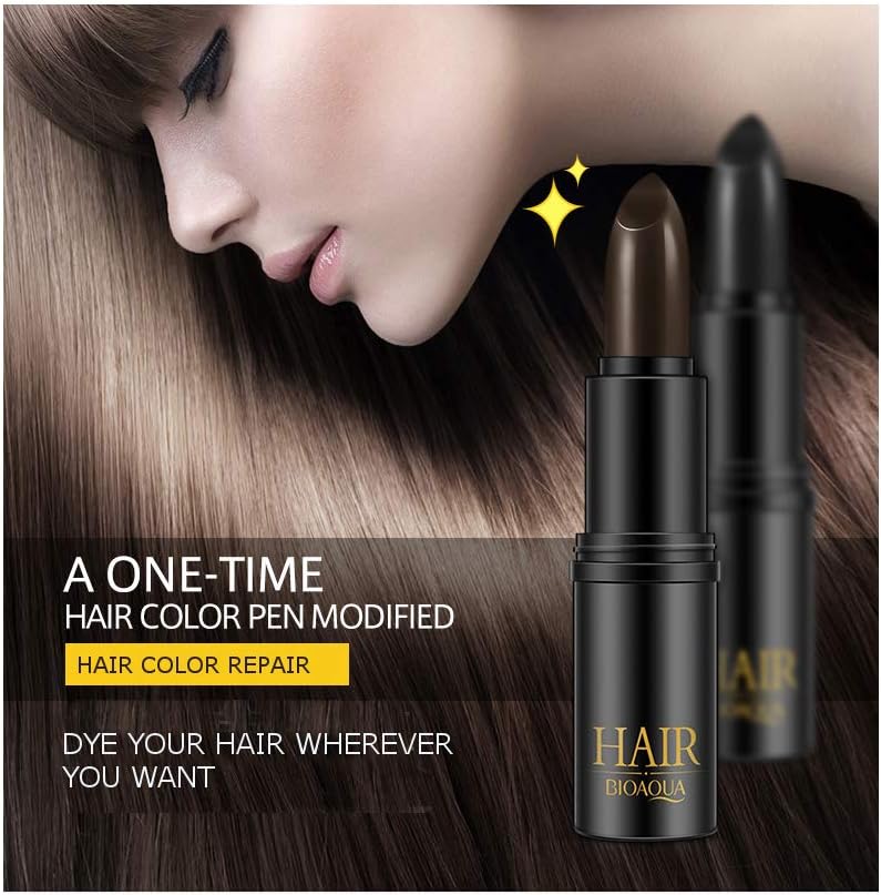 BIOAQUA Temporary Hair Color Modified Cream Color Repair Pen Hair Dye ...