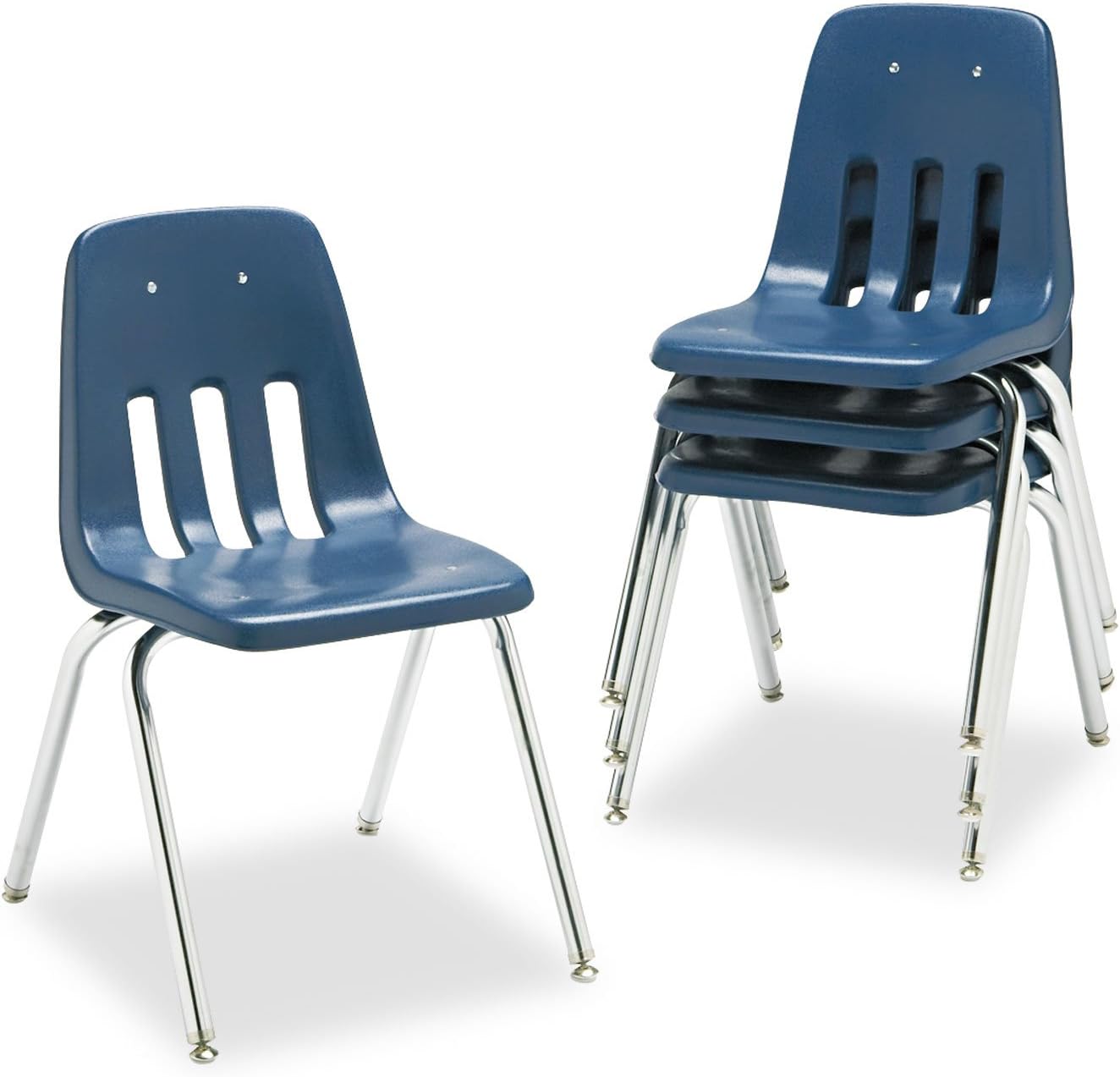 Amazon.com: Virco 901851 9000 Series Classroom Chair, 18-Inch Seat ...
