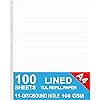 Letter Size Discbound Refill Paper, Disc Paper for TUL Custom Note ...