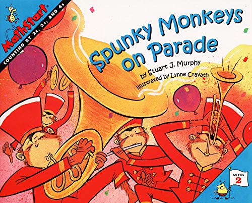 Amazon.com: Spunky Monkeys on Parade (MathStart 2): 9780064467278 ...
