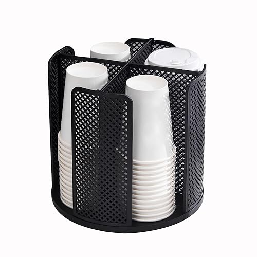 Cup and Lid Organizer, Glolaurge Coffee Cup Holder for Restaurant ...